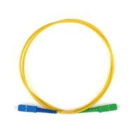 China SC UPC APC G652D G657A PVC LSZH Fiber Optic Patch Cord for sale