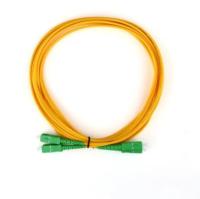 China SC UPC APC G652D G657A PVC LSZH Fiber Optic Patch Cord for sale