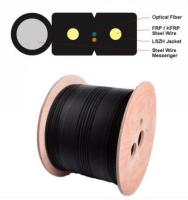China Self Supporting LSZH Sheath G657A2 4 Core OFC Drop Cable 5.2x2.0mm for sale