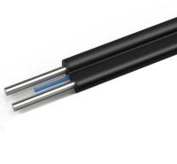 China 1 Core FTTH Single Mode Indoor Fiber Optic Cable With LSZH Jacket for sale