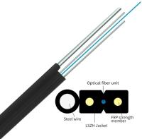China Self Supporting Aerial Figure 8 Indoor FTTH Fiber Optic Cable for sale