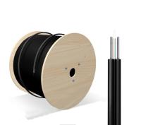 China Indoor FTTH Fiber Optic Drop Cable 2 to 24 Core Single Mode G657A2 LSZH Jacket for sale