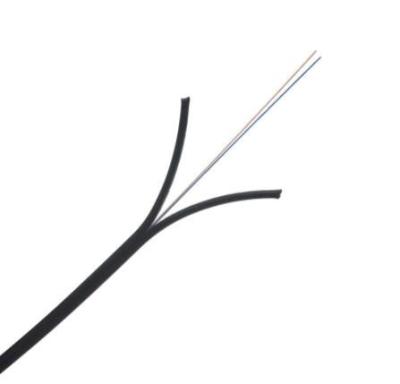 China FTTH Indoor Drop Cable 1-12 Core LSZH Jacket Fig8 Steel Wire 3.0x2.0mm for sale