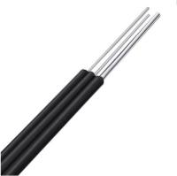 China 1 2 4 Core FTTH G657A1 G657A2 G652D Flat Drop Fiber Optic Cable for sale
