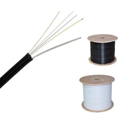 China 1 2 4 Core FTTH G657A1 G657A2 G652D Flat Drop Fiber Optic Cable for sale