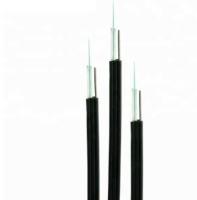 China FTTH Singldemode FRP KFRP Steel Strength Member Fiber Optic Cable for sale