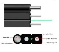 China Low Smoke Sheath KFRP GJXFH 8 Core FTTH Indoor Drop Cable for sale