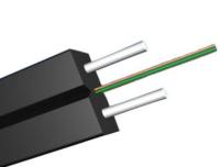 China 2 Core Single Mode Fiber Optic Drop Wire Cable FTTH LSZH 3.0x2.0mm for sale