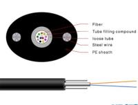 China 2 4 6 8 10 12 Core Indoor Outdoor Micro FTTH Drop Cable for sale