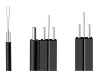 China 2 4 6 8 10 12 Core Indoor Outdoor Micro FTTH Drop Cable for sale
