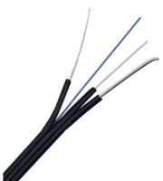 China G657A FTTH Messenger Fiber Optic Cable LSZH Jacket 1-288 Core Self-Support Drop Cable for sale