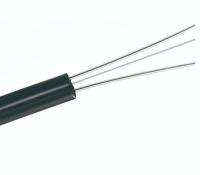 China G.652D G.657A LSZH PVC Jacket 2 Core FTTH Optical Fiber Drop Cable for sale