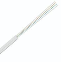 China G.652D G.657A LSZH PVC Jacket 2 Core FTTH Optical Fiber Drop Cable for sale