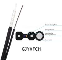 China GJYXFCH 1 - 24 Core Outdoor Self Supporting FTTH Aerial Drop Cable for sale