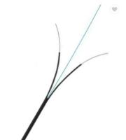 China Self Supporting Bow Type 2 Core FTTH Fiber Optic Cable GJXFH 5.2mm LSZH for sale