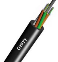 China 24 48 Core Outdoor GYFTY Fiber Cable With FRP Strength Member for sale
