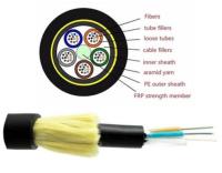 China ADSS G652D Fiber Optic Cable 48 96 244 Core 100m to 800m Span Outdoor Aerial for sale