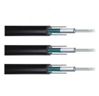 China Single Mode 24 Core GYXTW Fiber Cable 70 Degree With Two Steel Wire for sale