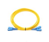 China FTTH Flexible 0.9mm Metal Armored Optical Patch Cord SC/LC/FC Connector Single Mode for sale