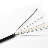 China 1310nm FTTH Drop Cable , Outdoor LSZH Sheath Fiber Optic Cable for sale