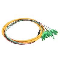 China LC Ribbon Optical Fiber Pigtail 3.0mm SC / E2000 Connector Available for sale