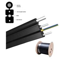 China FTTH Indoor 2 Core Fiber Drop Cable 1260nm LSZH Jacket For Network Wiring System for sale
