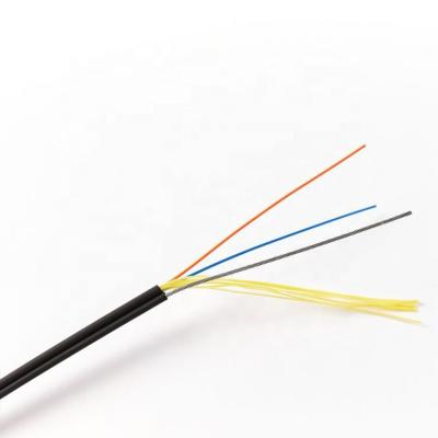 China 24 Core Tight Buffered GJFJH Indoor Fiber Optic Cable 0.5mm FRP LSZH 900um for sale