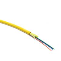 China 24 Core Tight Buffered GJFJH Indoor Fiber Optic Cable 0.5mm FRP LSZH 900um for sale