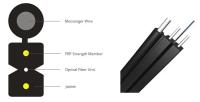 China Indoor Outdoor FTTH Fiber Optic Cable 1650nm Soft Easy To Deploy for sale
