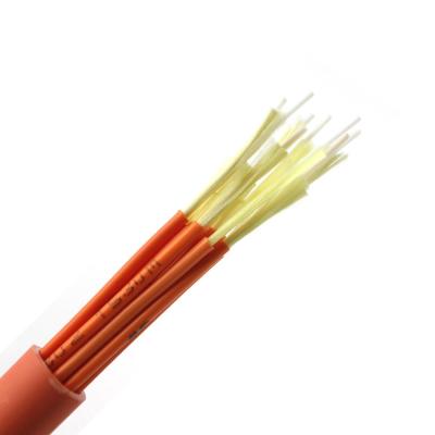 China 24 Core Single Mode SM G657A1 Indoor Breakout Fiber Optic Cable 8.3mm LSZH for sale