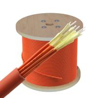 China 24 Core Single Mode SM G657A1 Indoor Breakout Fiber Optic Cable 8.3mm LSZH for sale