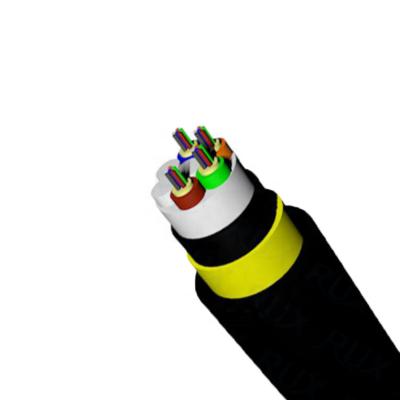 China ADSS G652D Fiber Optic Cable 12-144 Core All-Dielectric Self-Supporting Outdoor 30 Year Life for sale