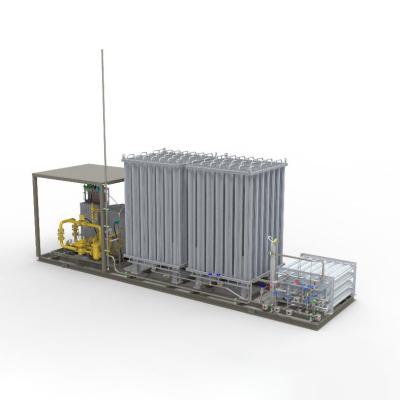 China Unmanned LNG Regasification Skid for sale