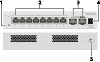 China S5751-L8T2X-RUA 98012462 8 X 10/100/1000 Base-T Ports 10GE Remote Unit Switches for sale