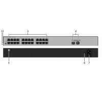 China S5751-L24P2PN2X-RUA 98012530 24 x 10/100/1000 Base-T ports 10GE Remote Unit Switches for sale