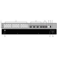 China S5735-L24T4X-QA-V2 98012075 24*10/100/1000BASE-T 4*10GE SFP+ Ports Network Switch for sale