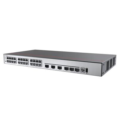 China S5735-L24T4XE-D-V2 98012013 24*10/100/1000BASE-T Ports 4*10GE SFP+ Ports Network Switch for sale