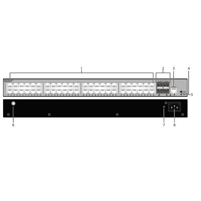 China S5735-L48T4S-A-V2 98012033 4*GE SFP Ports Network Switch for sale