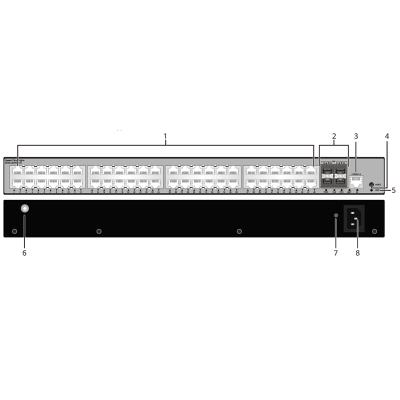 China S5735-L48LP4S-A-V2 98012047 4*GE SFP Ports PoE+ Network Switch for sale