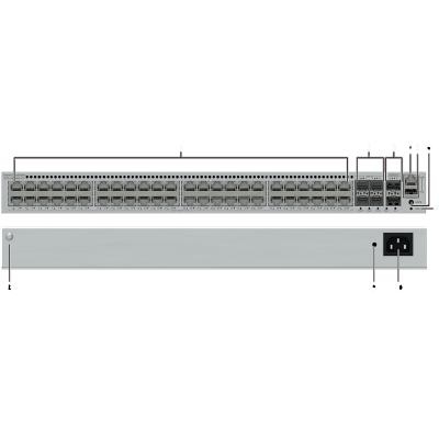 China S5735-L48LPN4XE-A-V2 98012397 4*10GE SFP+ Ports 48 Port Network Switch for sale
