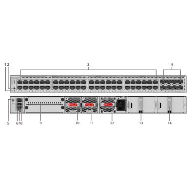 China S5755-S48U8YZ 98012717 48*10/100/1000 BASE-T Ports (PoE++) Ethernet Switch for sale