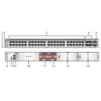 China 5732-H48UM4Y2CZ-V2 02354VBU 48*100M/1/2.5/5G Ethernet Ports Network Ethernet Switch for sale