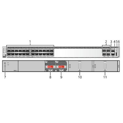 China S5731S-H24T4X-A 24 Port Switch with 24*10/100/1000BASE-T Ports, 4*10GE SFP+ Ports for sale