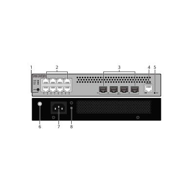 China S5735R-L8T4X-QA-V2 98012669  8*10/100/1000base-T Ports Gigabit Network  Switch for sale