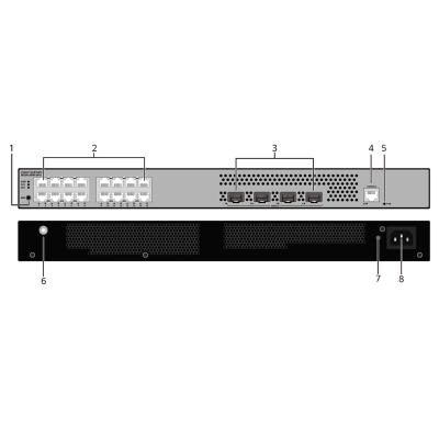 China S5735R-L16T4S-A-V2 9801267116*10/100/1000base-T Ports, 4*Ge SFP Ports Network Ethernet  Switch for sale