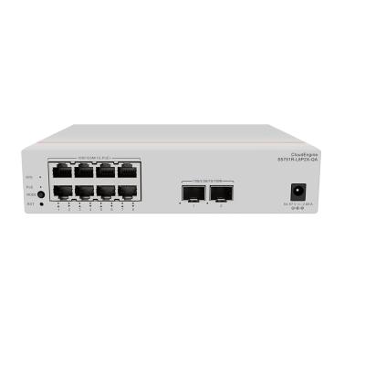 China S5751R-L8P2X-QA 98012694 8 Port Gigabit PoE+ Switch 2*10GE SFP+ Ports Enterprise Switch for sale