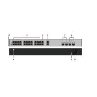 China S5751R-L24P2PN2J2X-A 98012701 2.5GE SFP ports Combo, 2*10GE SFP+ 24 Port Poe Network Switch for sale