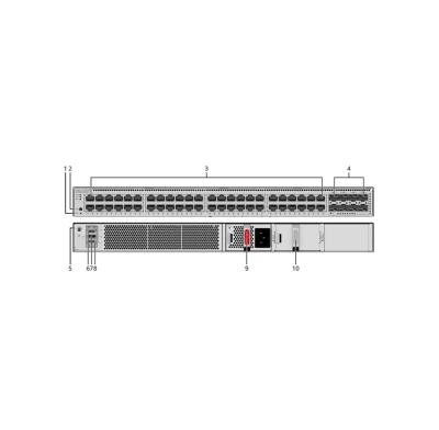 China S5755E-S48T8Y 98013263  48*10/100/1000 BASE-T Ports, 8*25GE SFP28 Ports Enterprise Network  Switch for sale