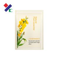 China YC Three Side Seal Pouch Aluminum Foil Facial Mask Packaging Bag BRC SGS Approved for sale