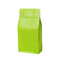 China Biodegradable Side Gusset Bags Gravure Printing 130mic With Zipper / Valve for sale